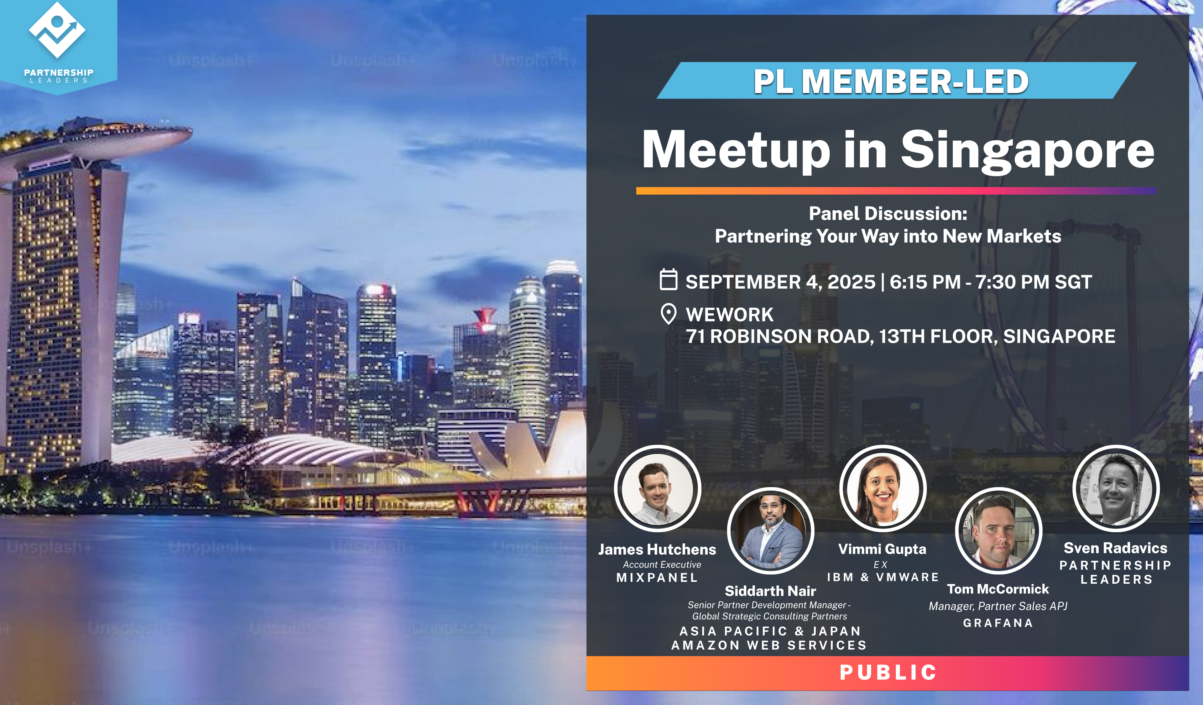 Partnership Leaders Presents: Meetup in Singapore